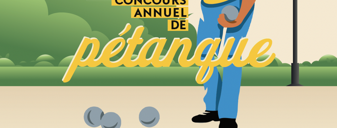 Grand concours annuel de pétanque